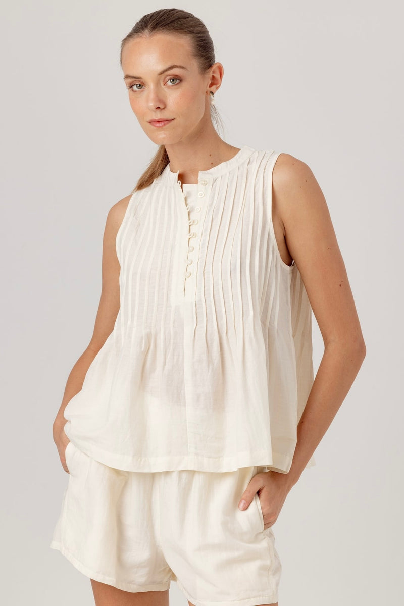 LYDIE Top White – Kiki Risa Clothing